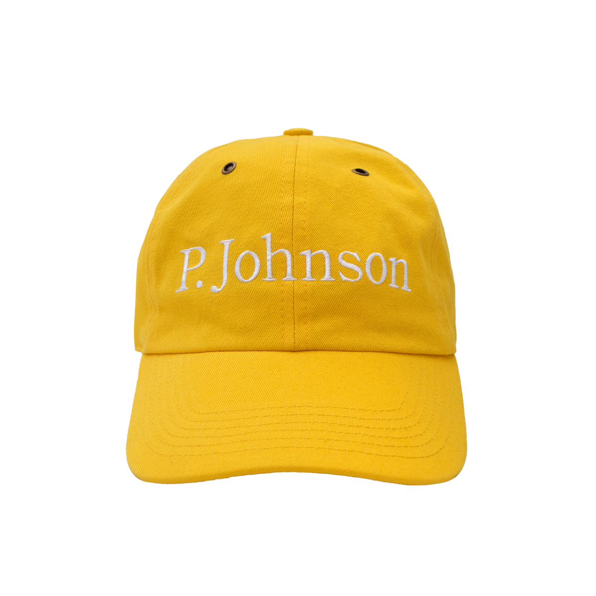 Yellow Conference Cap | P Johnson