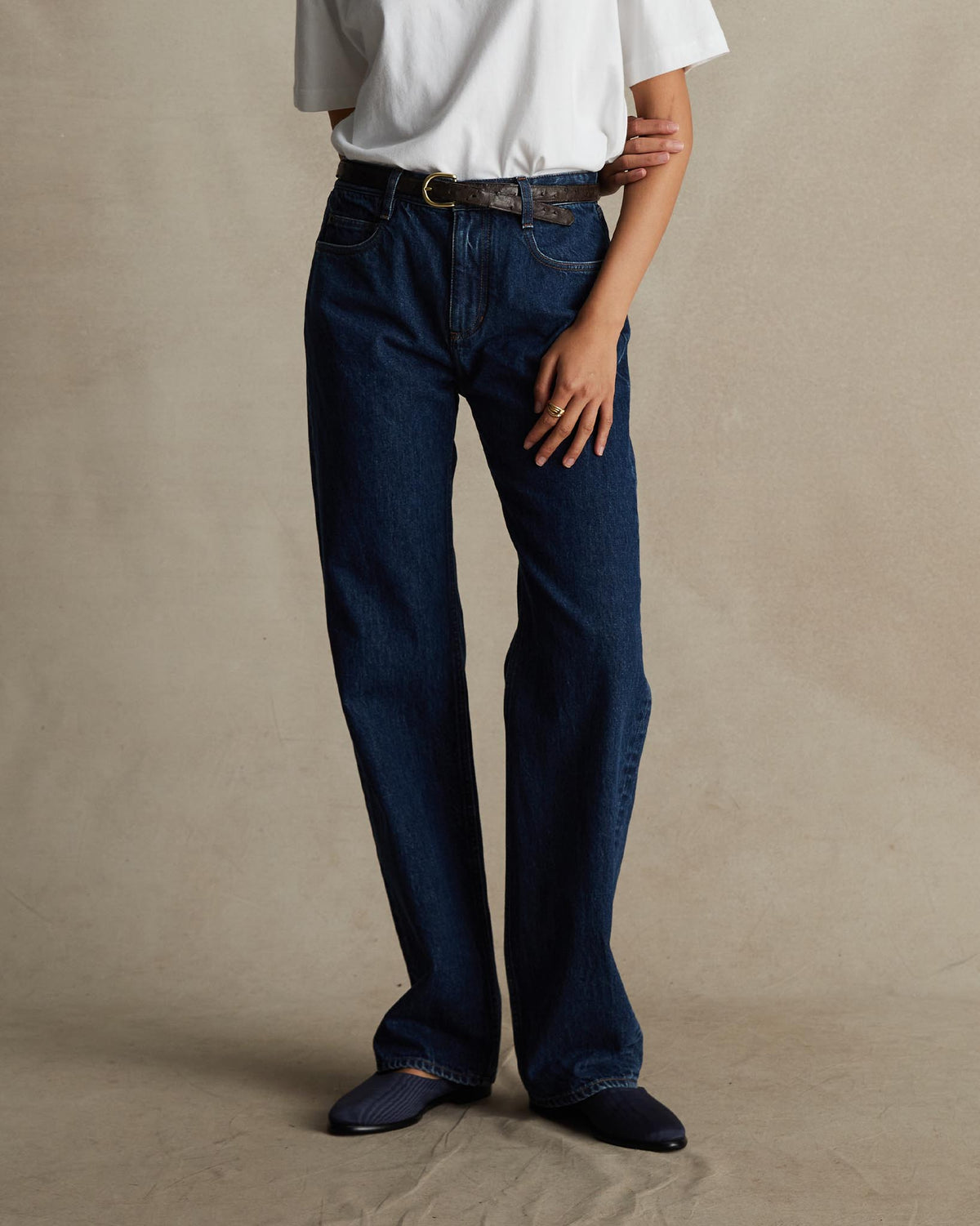 Mid Indigo Peta Jeans | P Johnson