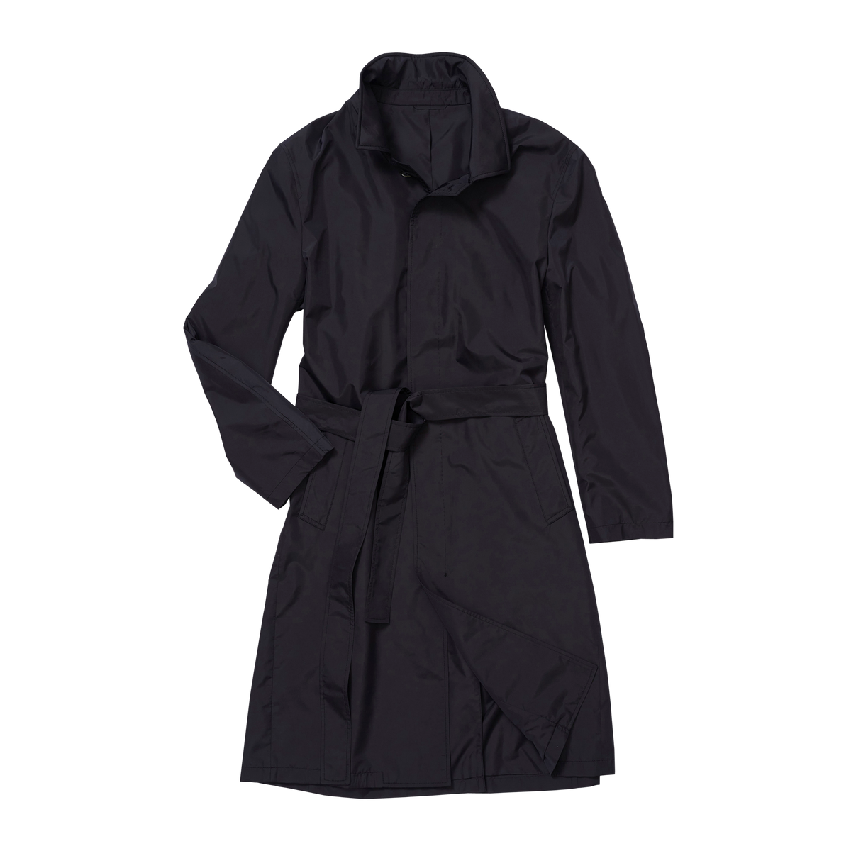 Navy Rain Mac | P Johnson