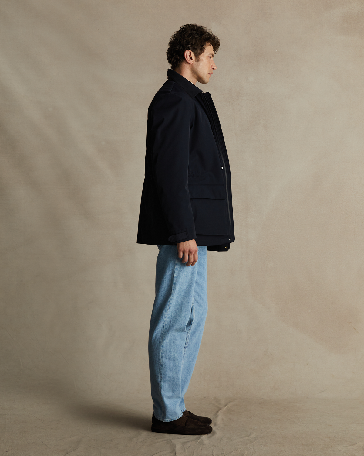 Navy Technical Field Jacket | P Johnson