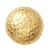 Textured Dome Gold Button Large